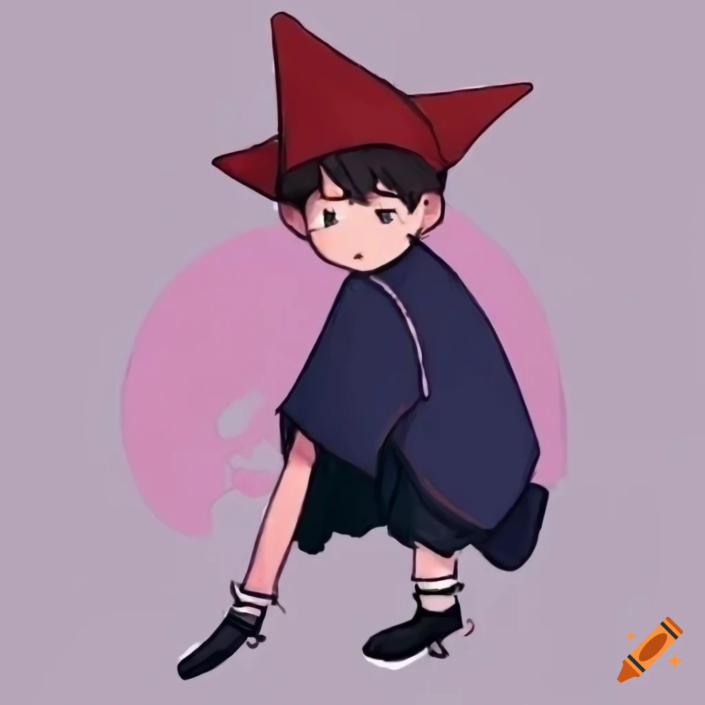 Digital art of wirt from omori