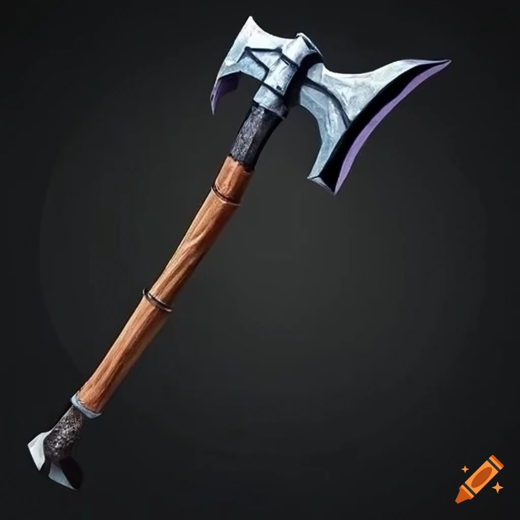 Magic perfect master halberd on Craiyon