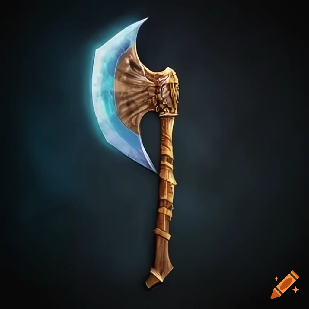 Image of a mythical axe