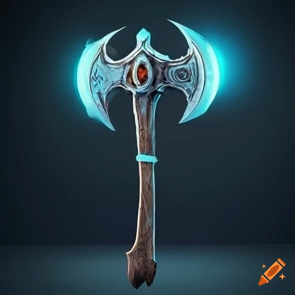 Image of a magic battle axe
