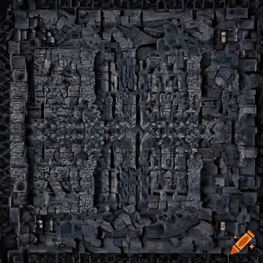 H r giger inspired alien-like wet ruins wall tiles on Craiyon