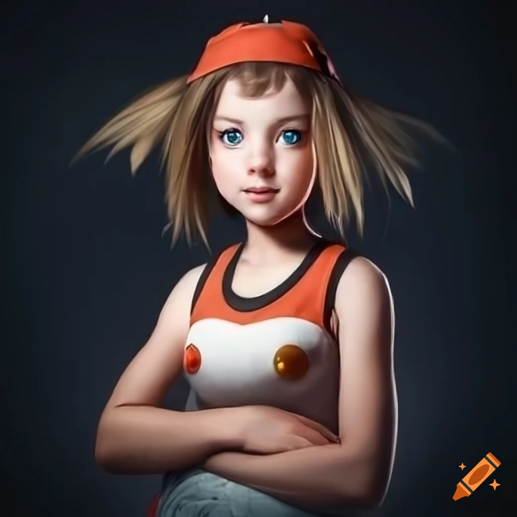Realistic illustration of may from pokemon