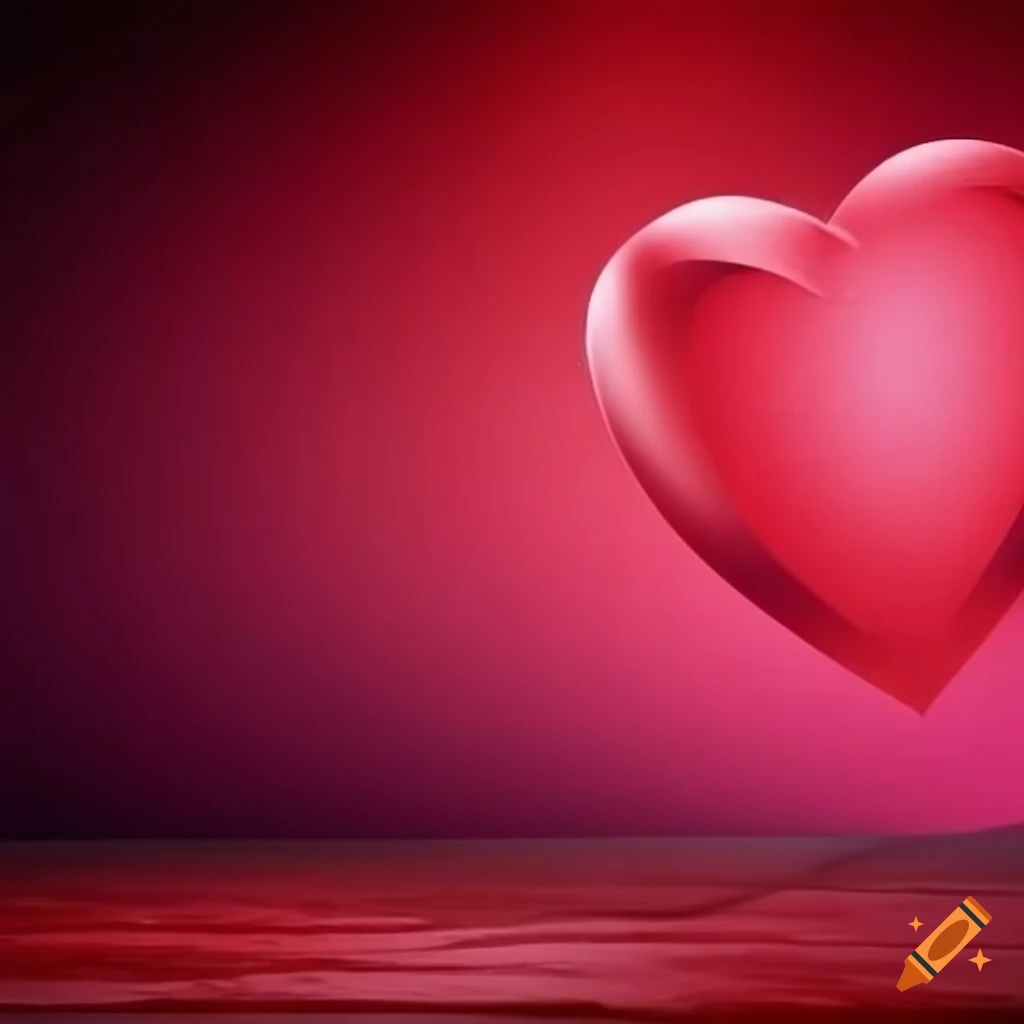 Valentine's day background on Craiyon