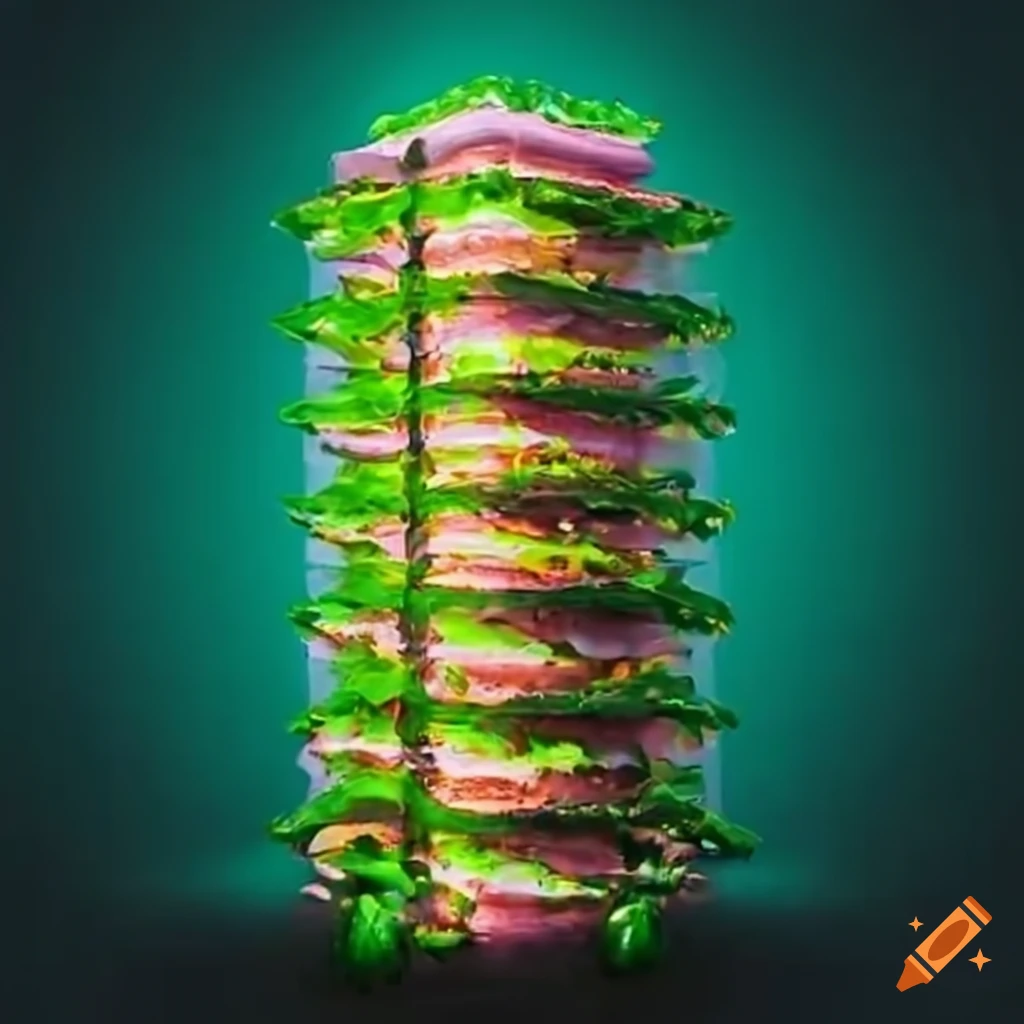 Worms as farmers in a vertical farming setup