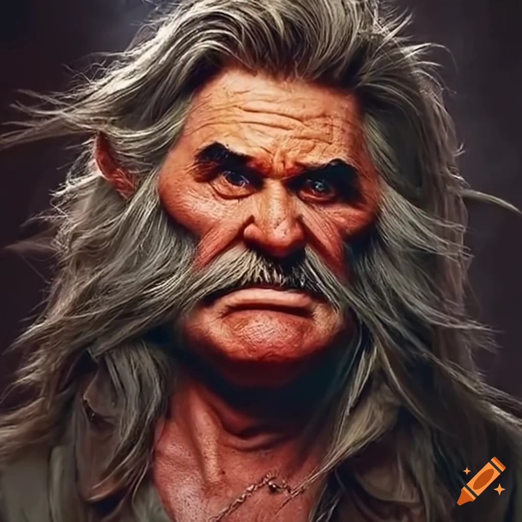 Image Of Kurt Russell As A Troll On Craiyon