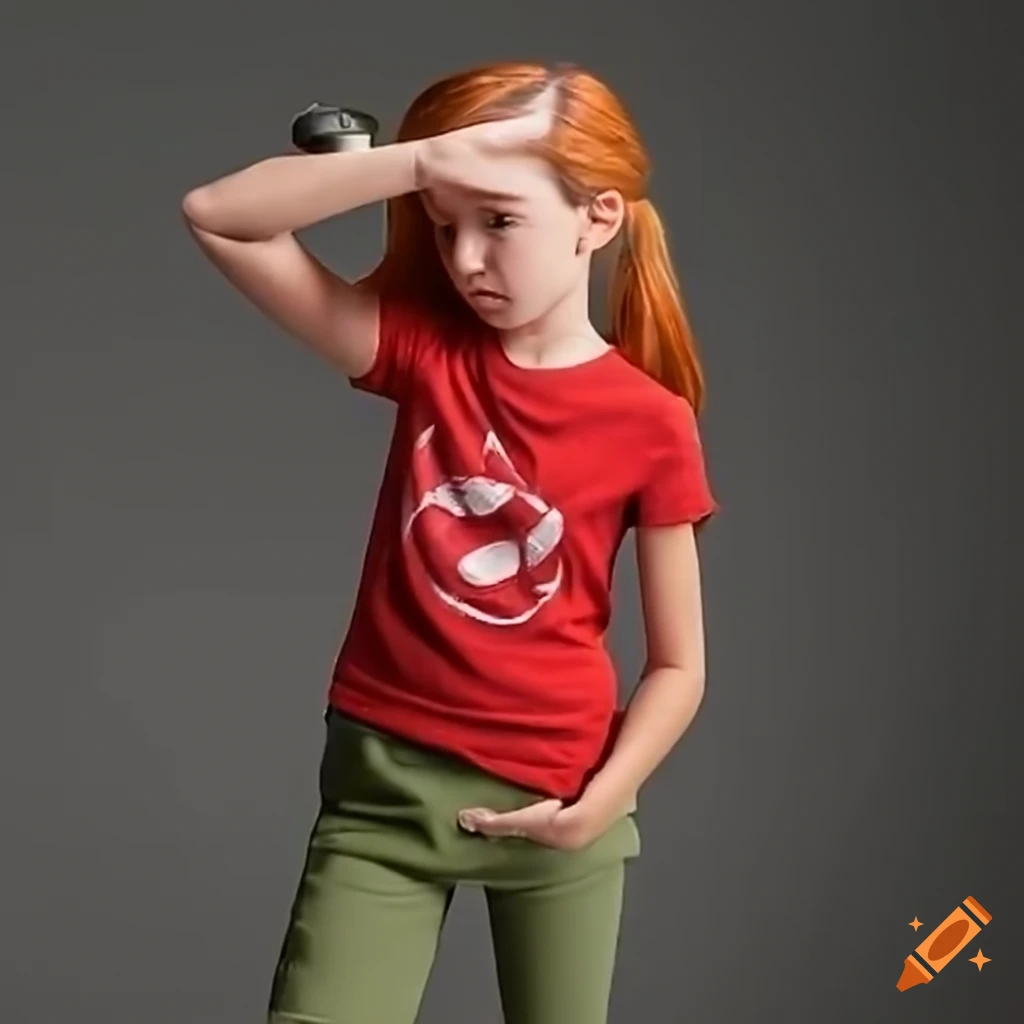 Realistic depiction of Penny from Inspector Gadget on Craiyon