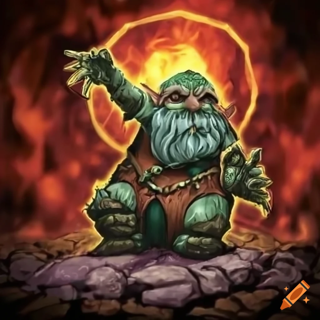 Yu-gi-oh! gnome monster card