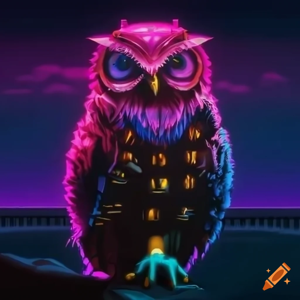 Futuristic cyber style illustration of a sloth on Craiyon