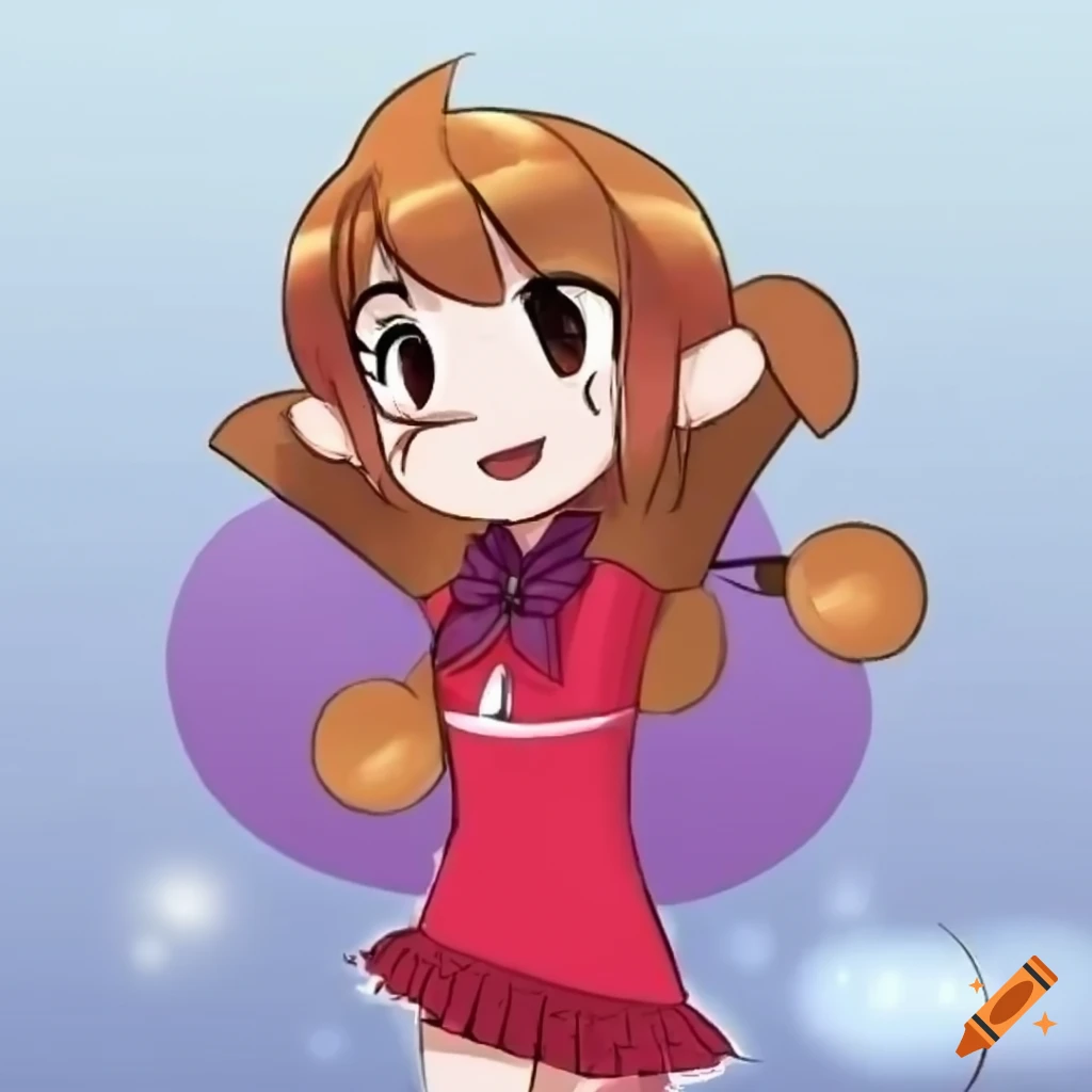 Waifu oc in a game published by humongous entertainment on Craiyon