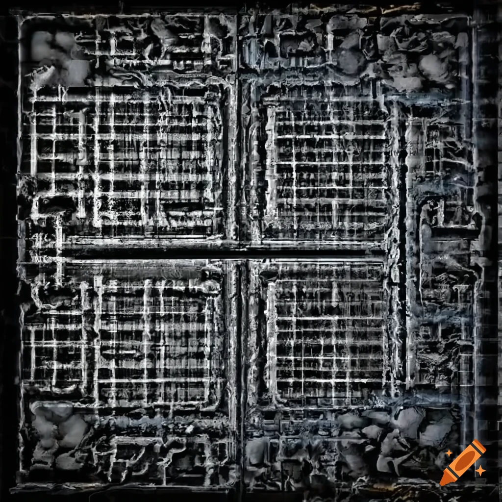 Wet ruins wall tiles in a 2d metroid game on Craiyon