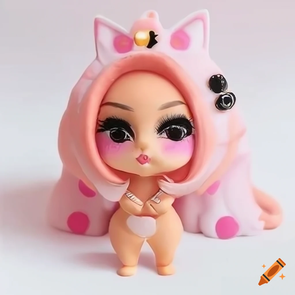 Cute and realistic figures of doja cat and amala