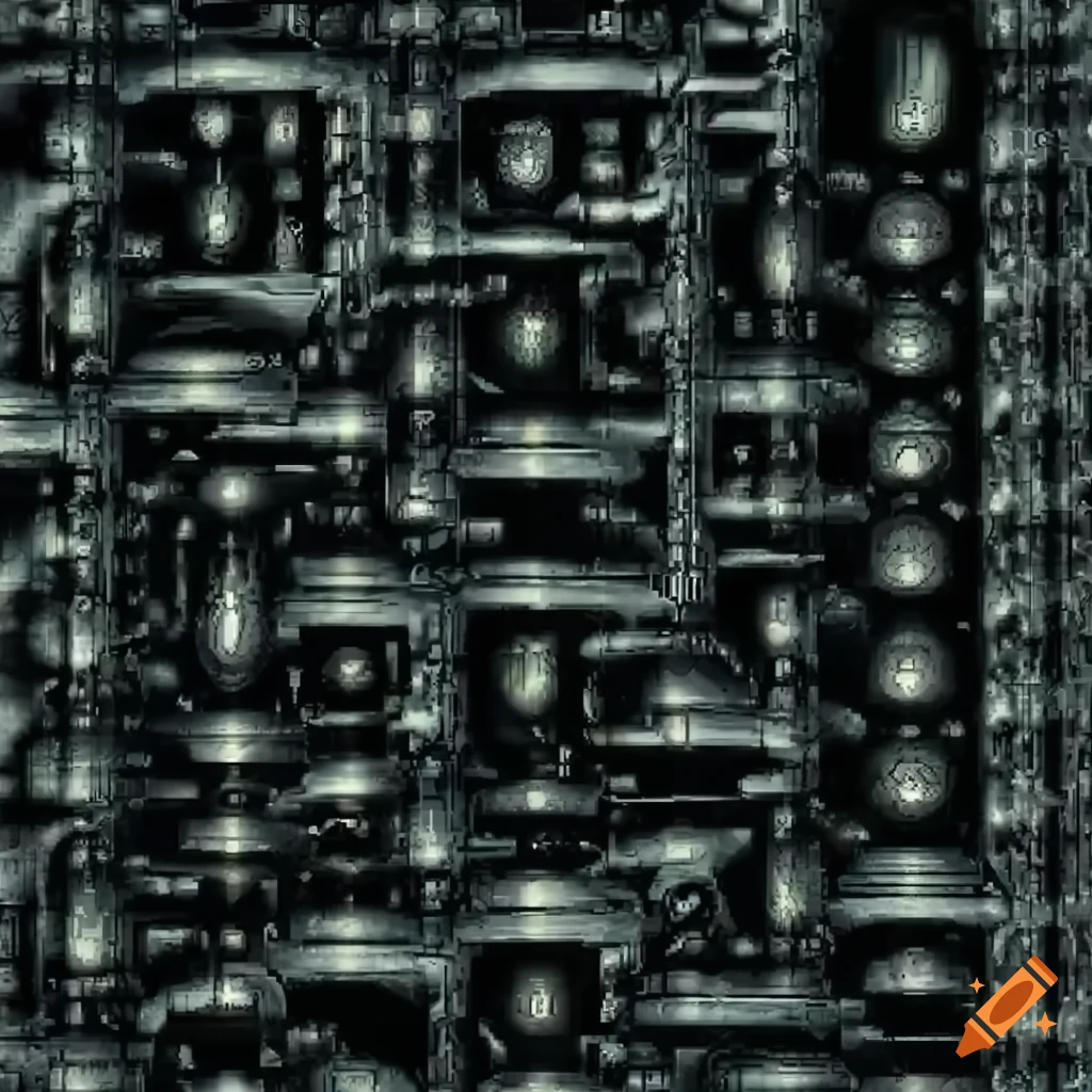 Artistic depiction of an alien in a 2d game on Craiyon