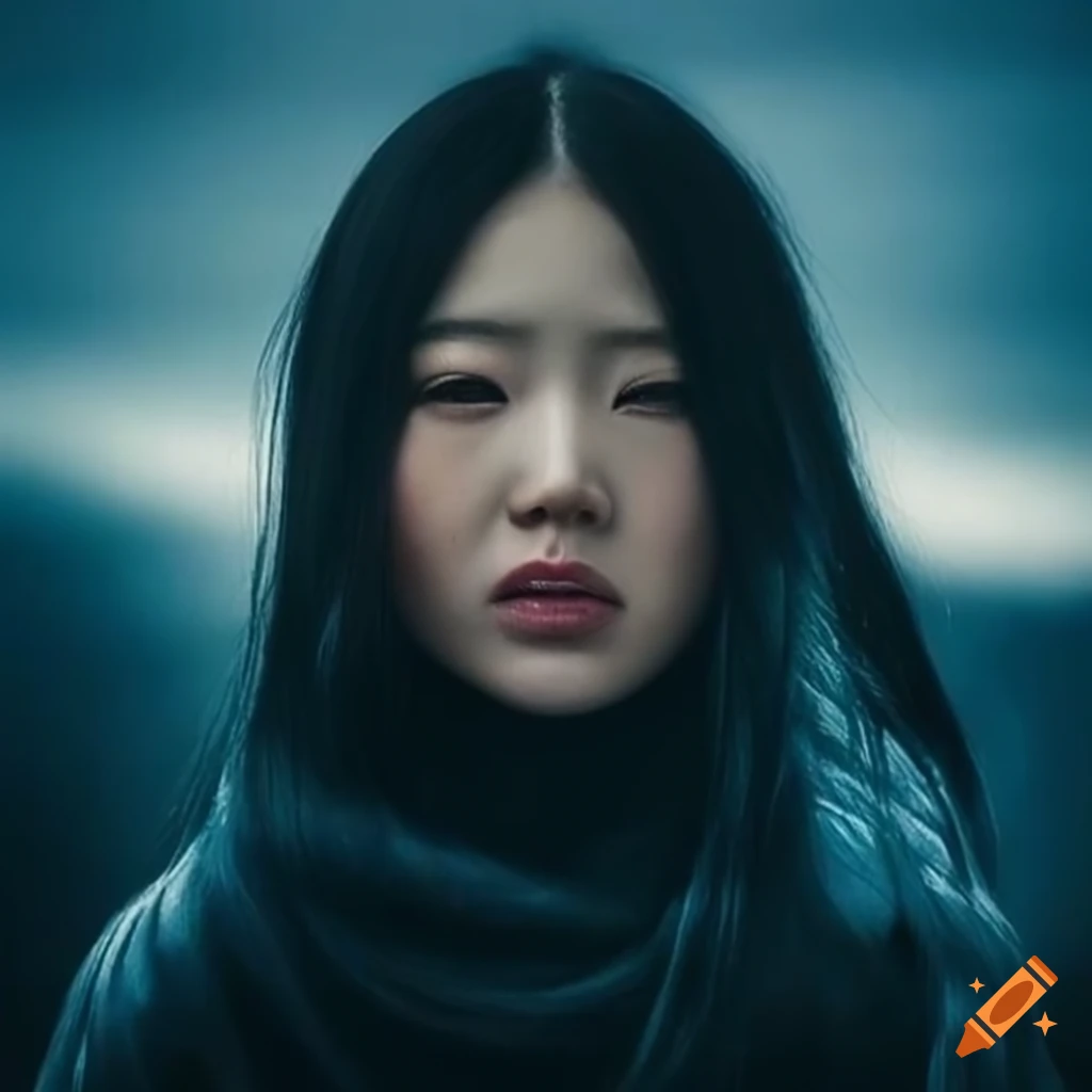 Portrait Of A Beautiful Mongolian Woman On Craiyon