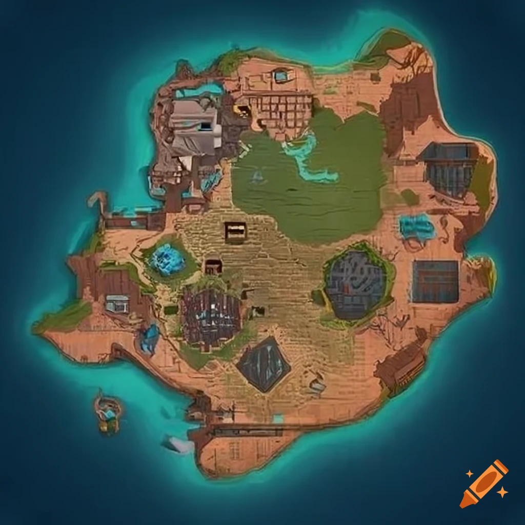 New fortnite map screenshot