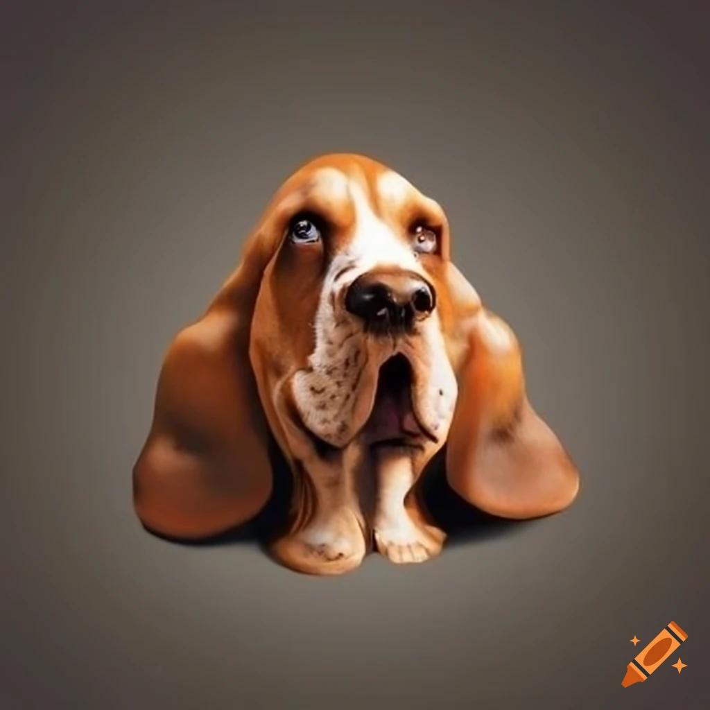 Image of a basset hound dressed as an elf