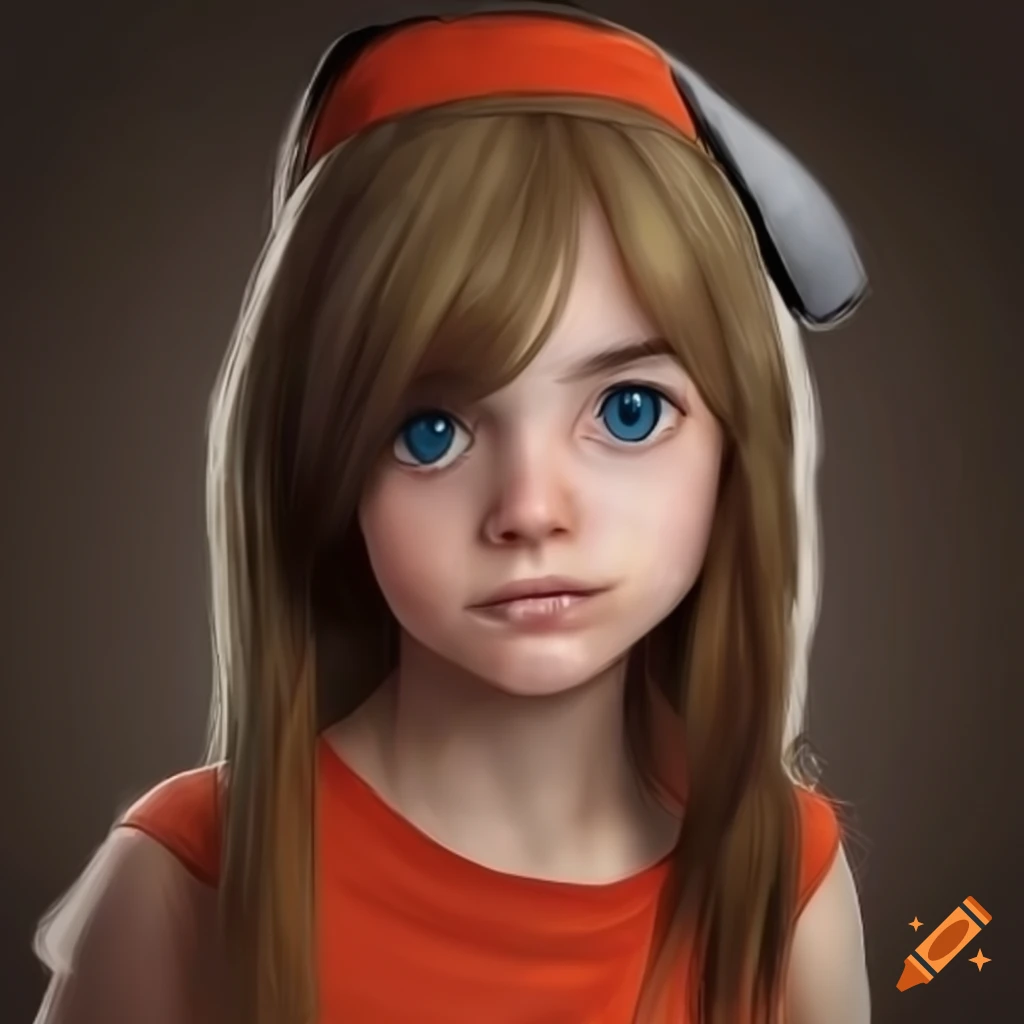 Realistic depiction of may from pokemon