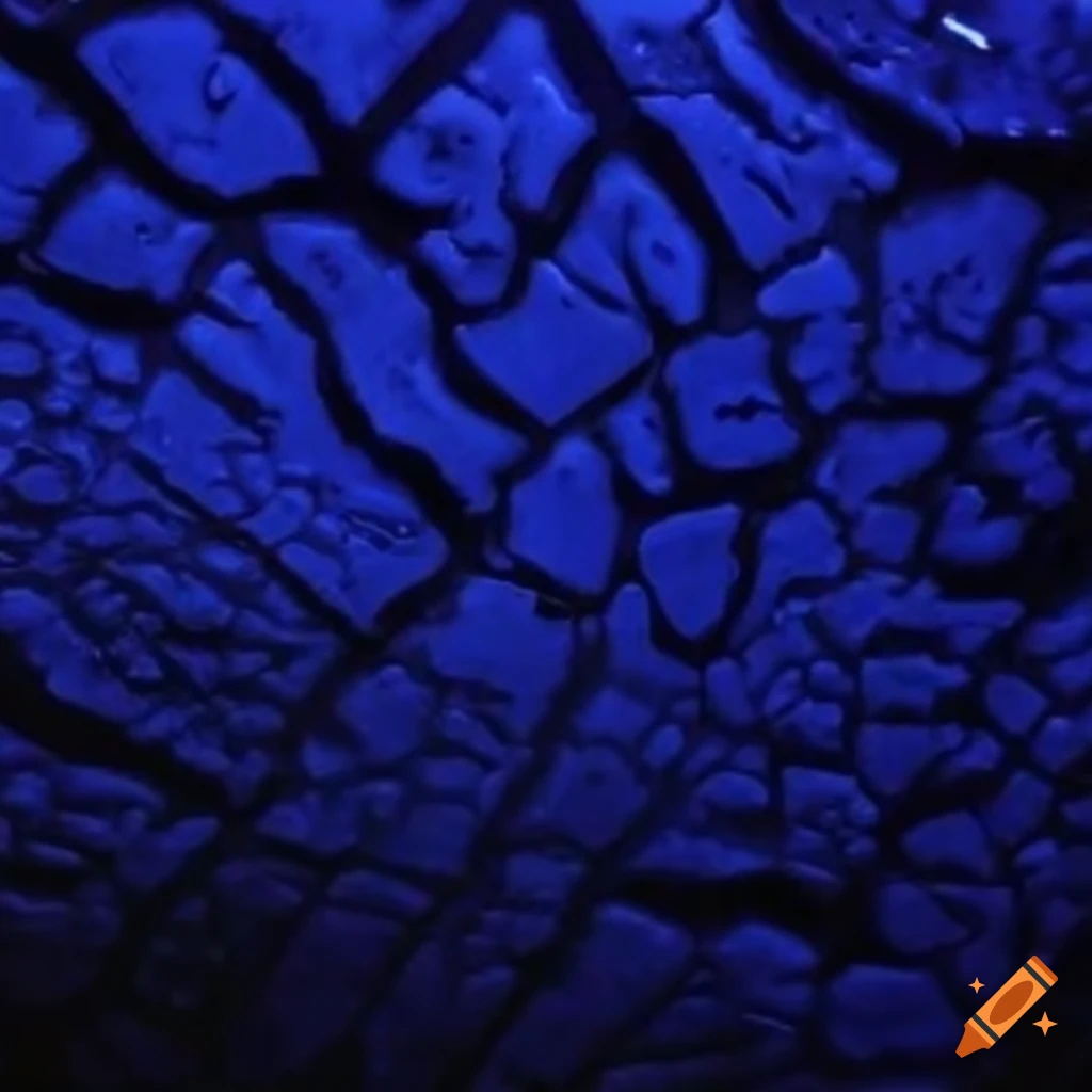 Blue snail skin texture on Craiyon