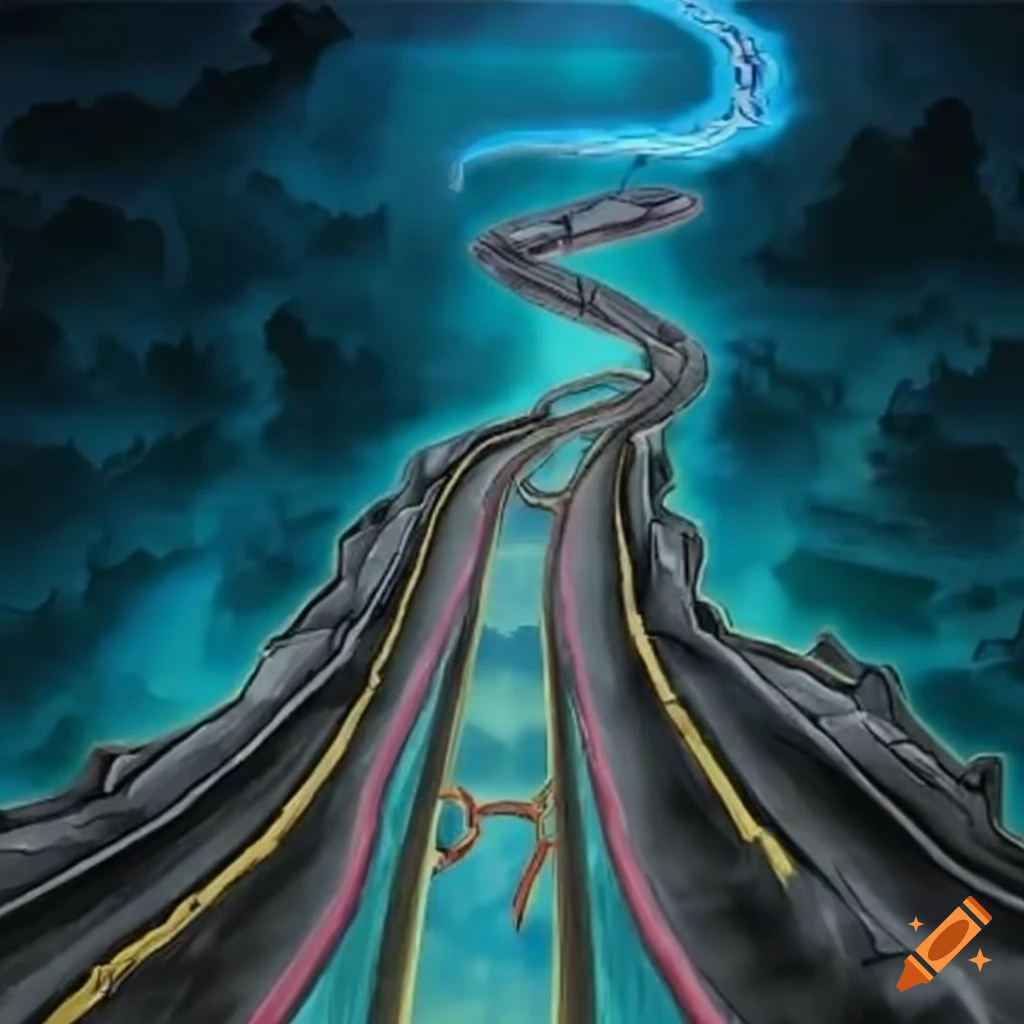 Map of the yu-gi-oh! card game on Craiyon