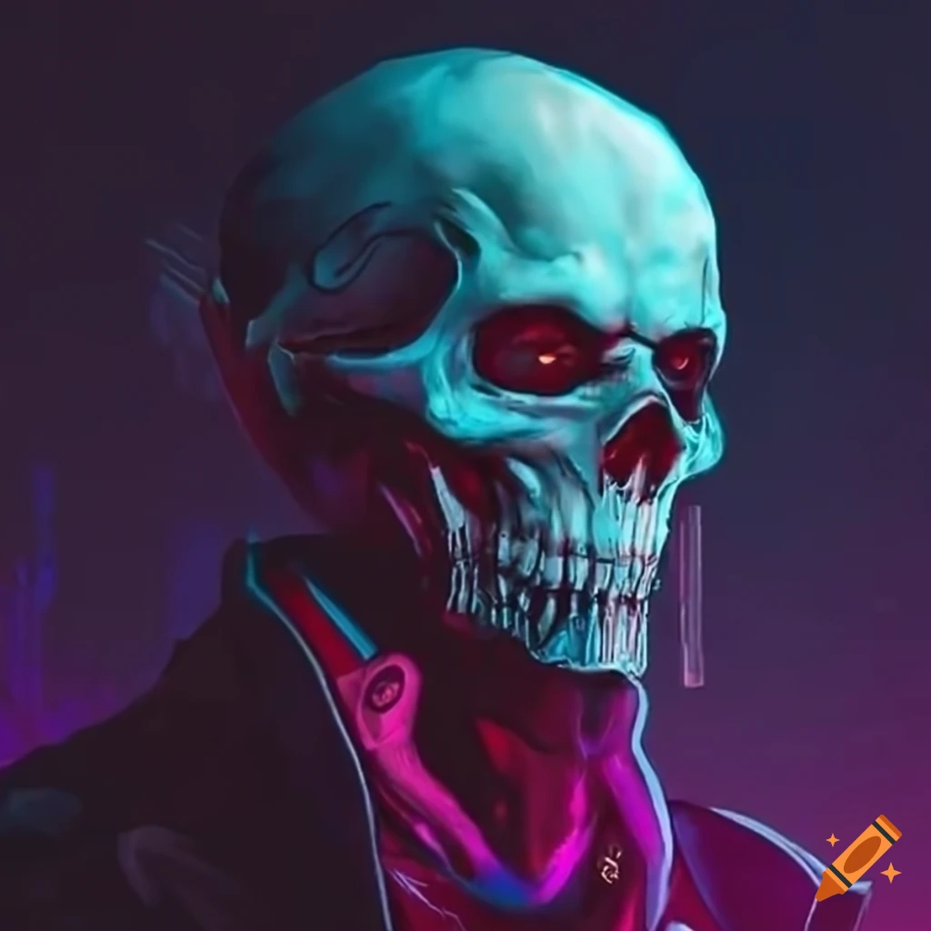 Cool cyberpunk artwork on Craiyon