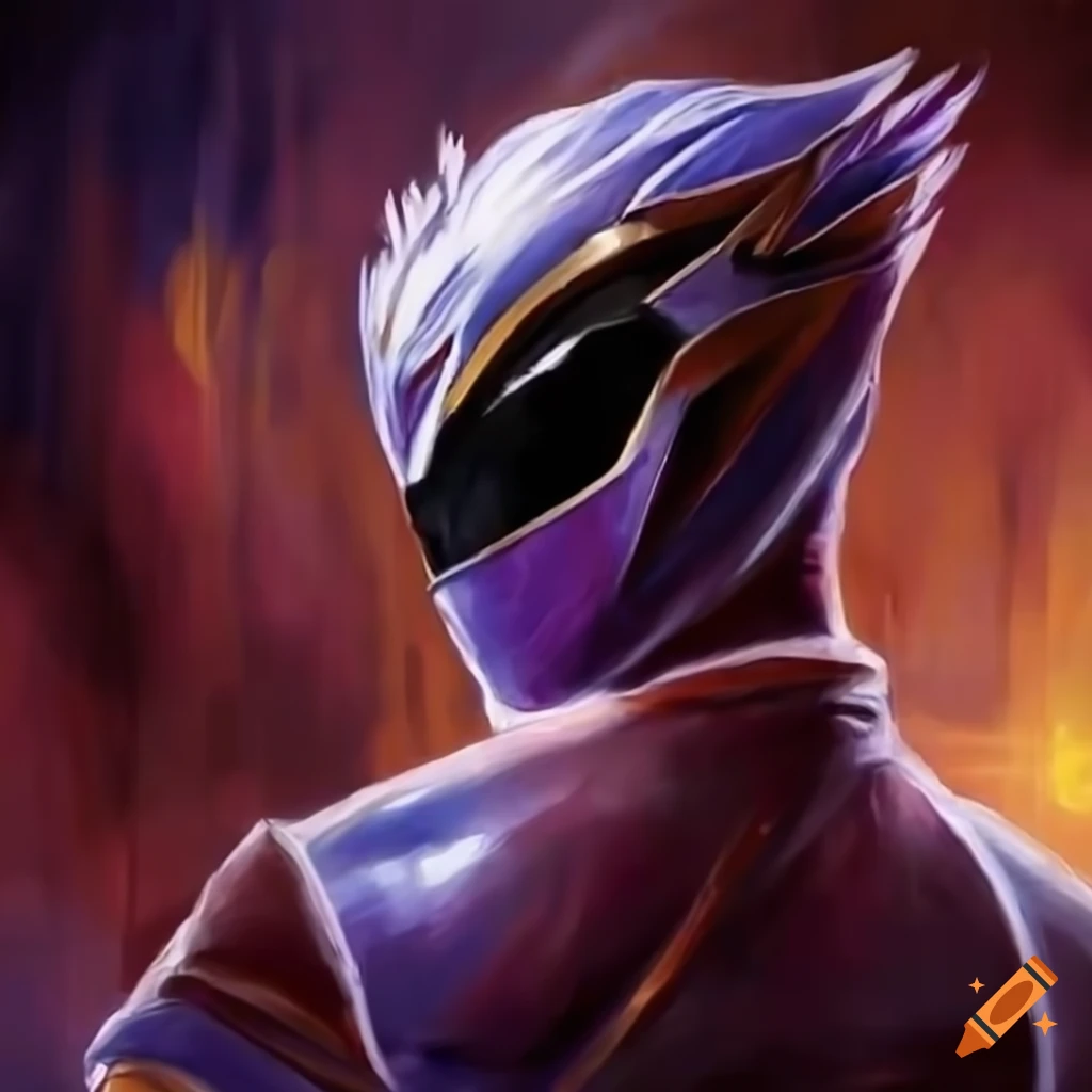 Cosplay of a fallen angel power ranger