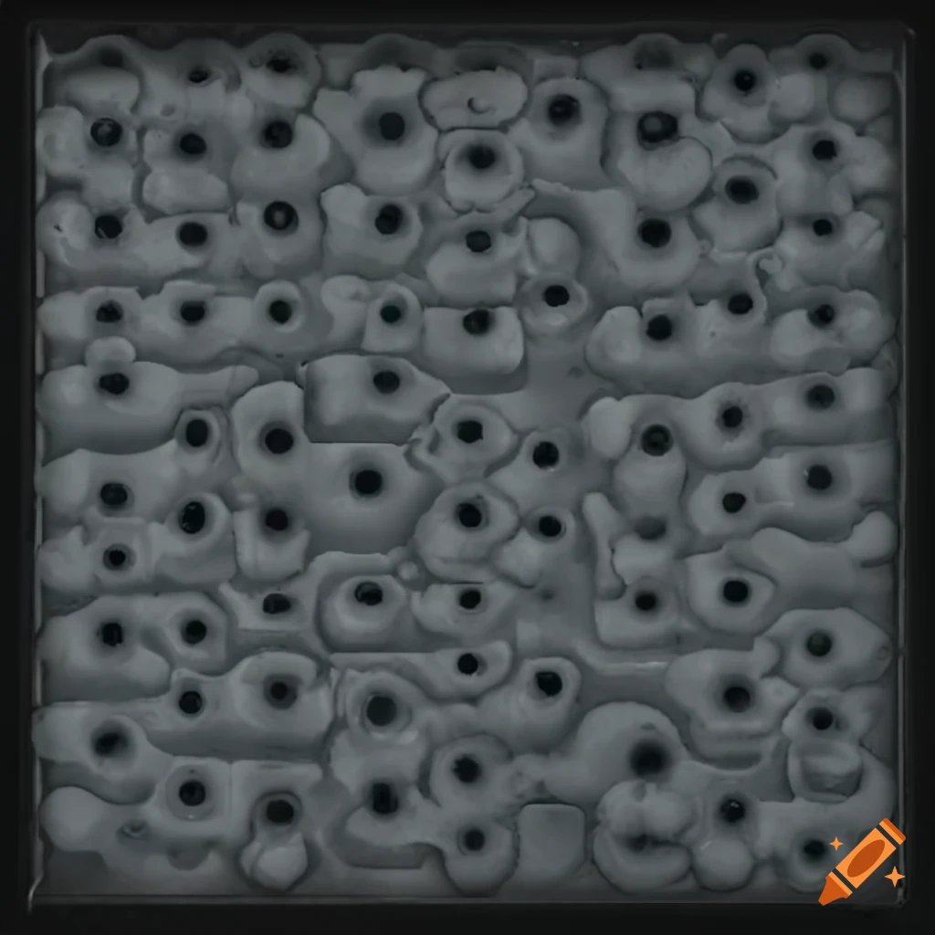 Wet and dripping bubble tiles in a 2D Metroid game on Craiyon