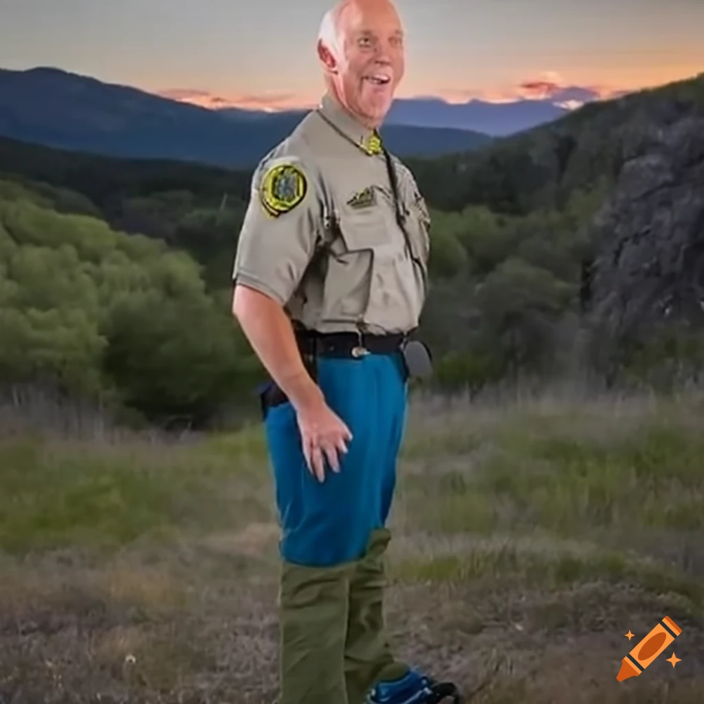 Governor greg gianforte in park ranger uniform