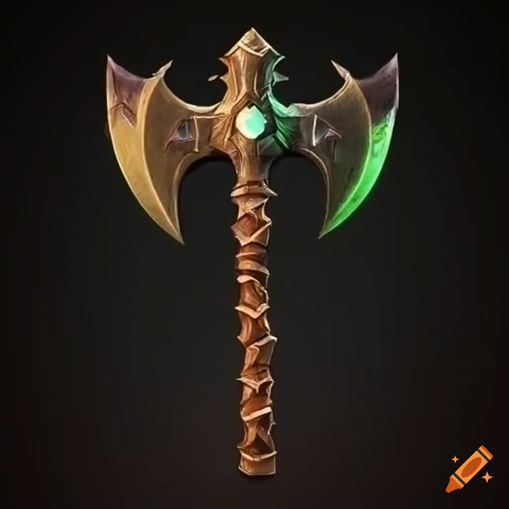 Image of a mythical axe