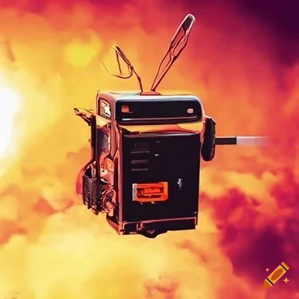 High-tech generator with circular design