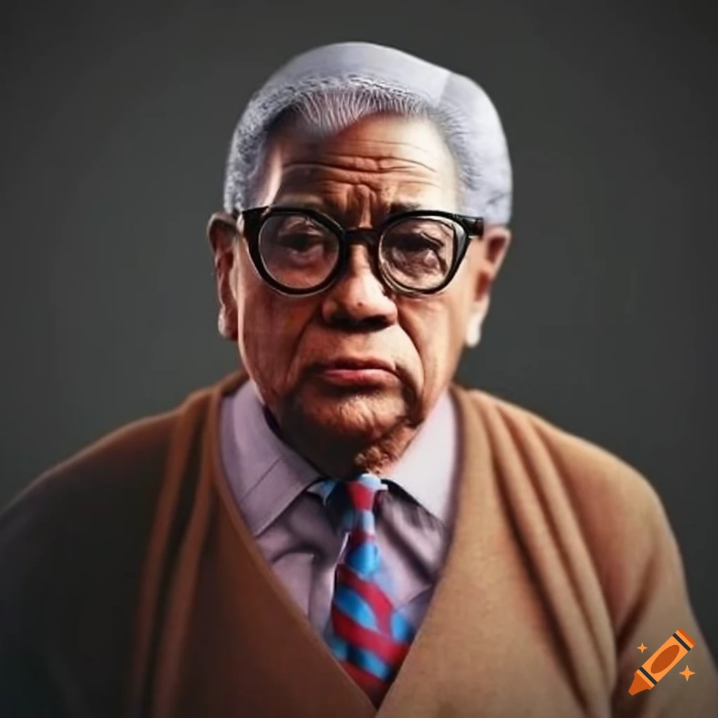 Portrait of Congressman George Santos on Craiyon