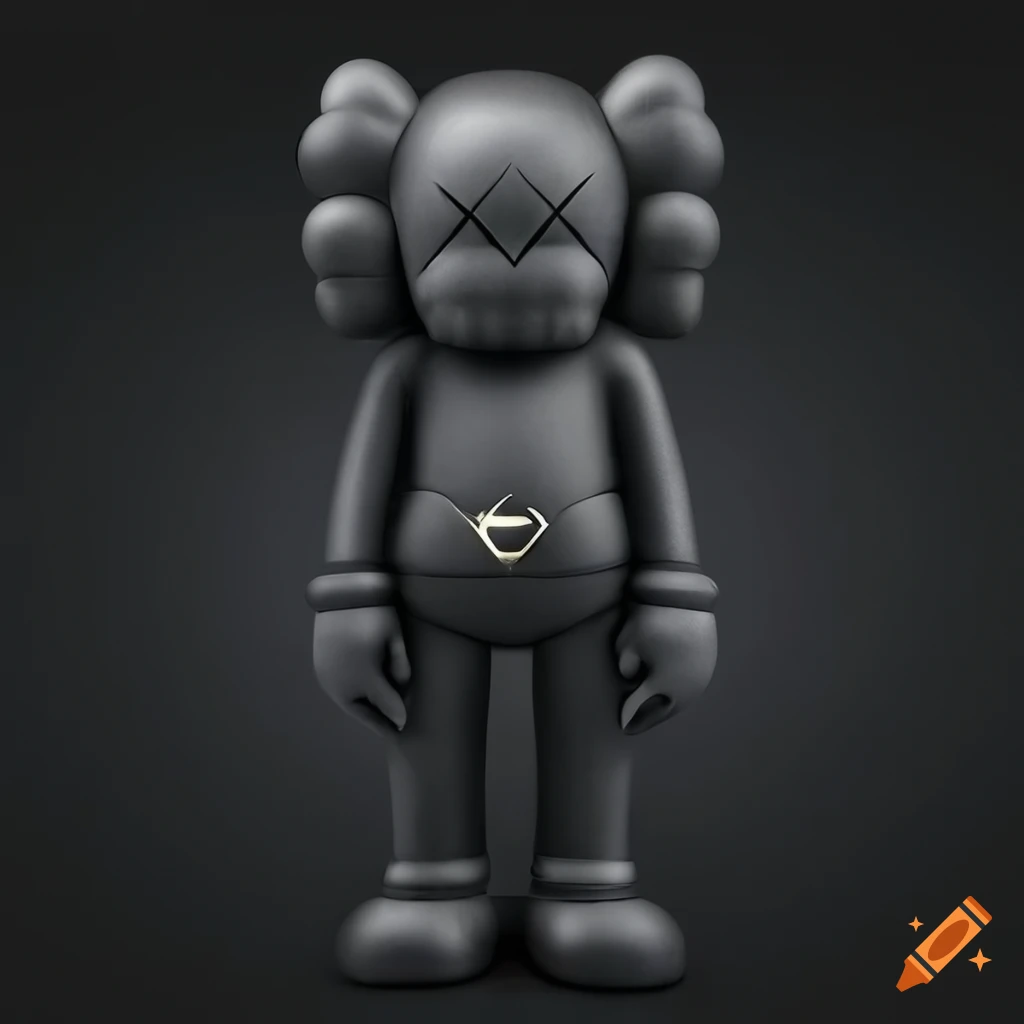 Limited edition batman kaws artwork