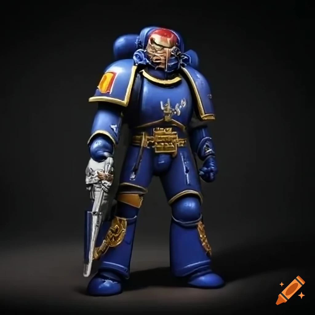 Captain falcon as a space marine