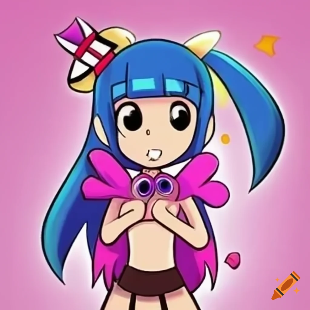 Character from rhythm heaven video game series on Craiyon