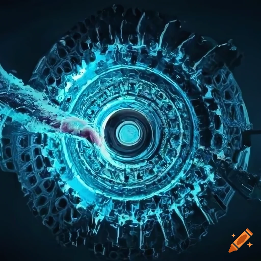 Abstract Representation Of Mechanical Engineering