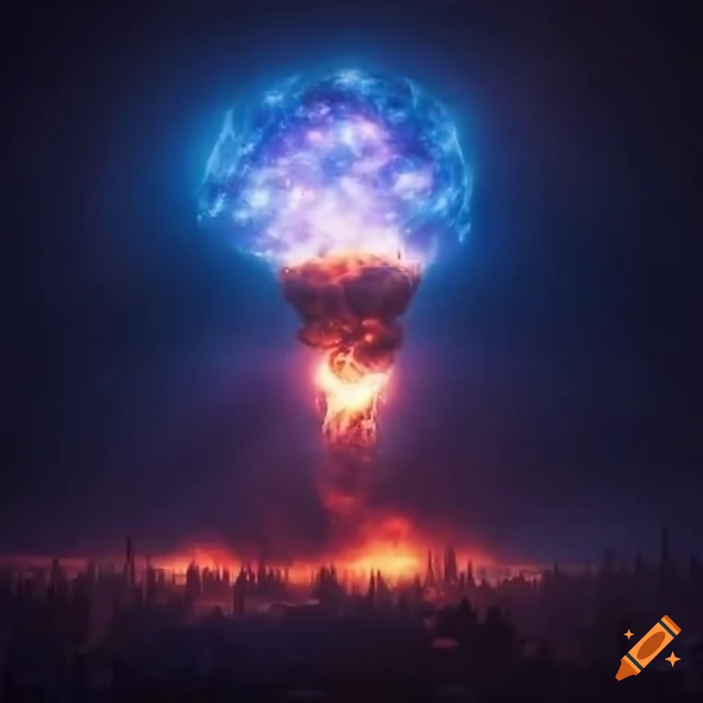 Hyper realistic, massive ufo invasion over large city, military gun fire on Craiyon