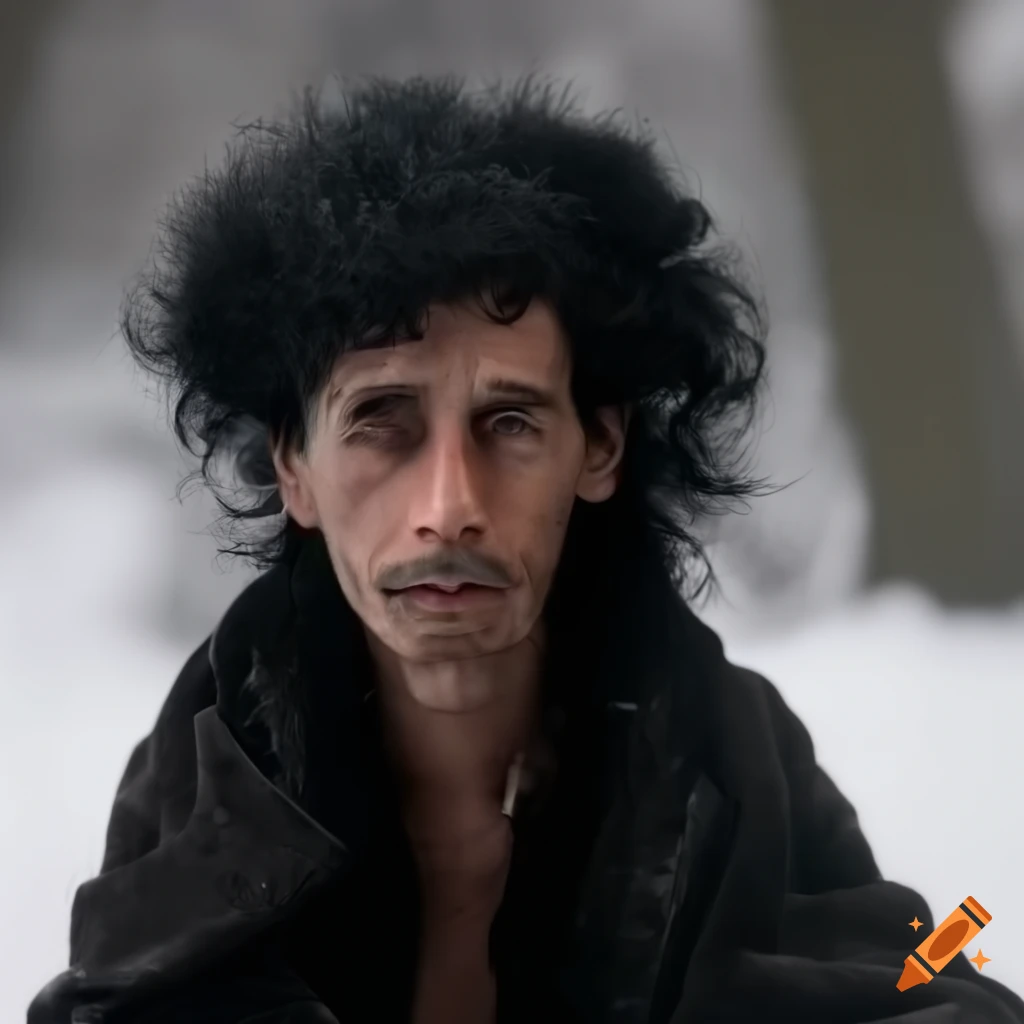 Hybrid man-chicken with an afro hairstyle on Craiyon