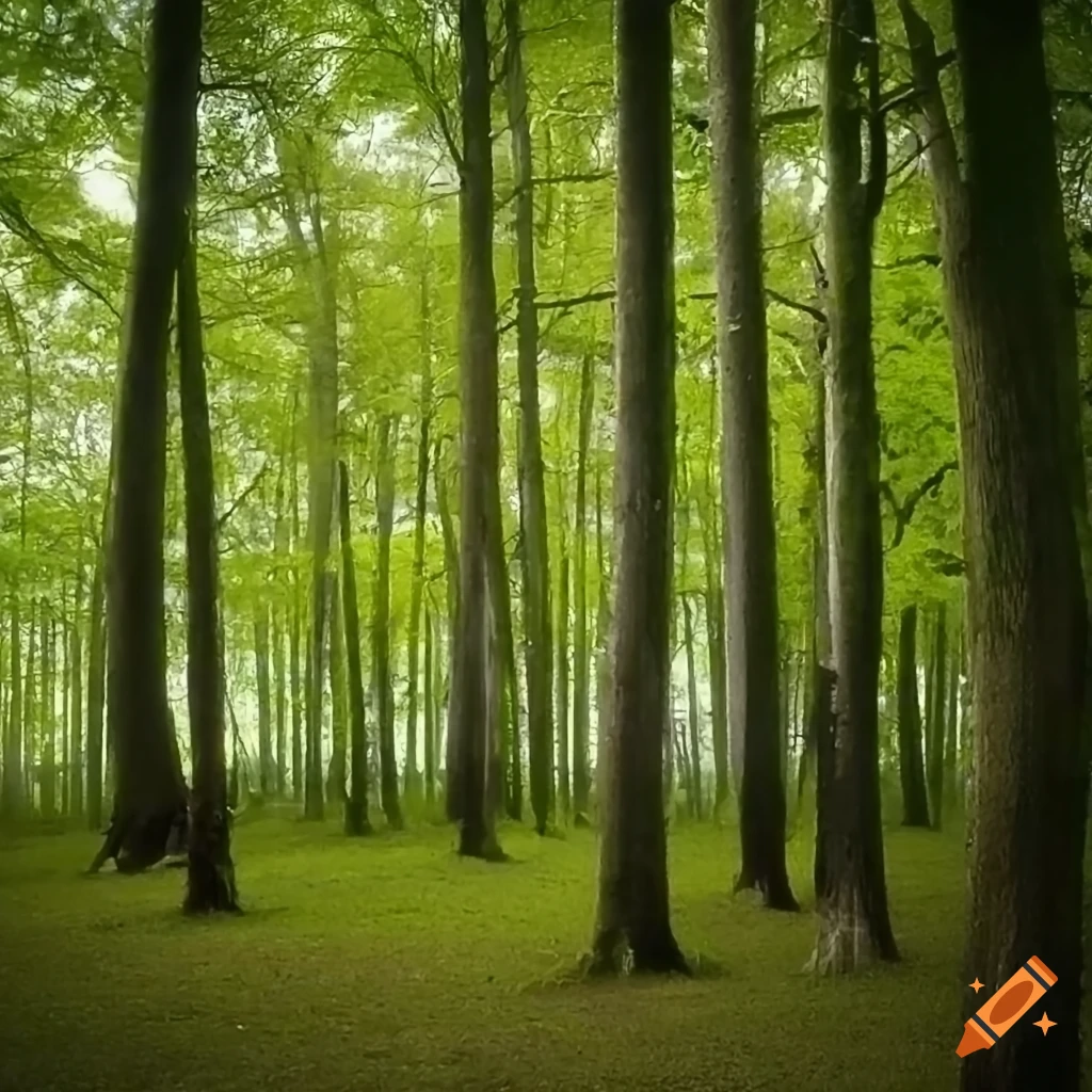 Scenic view of nature on Craiyon