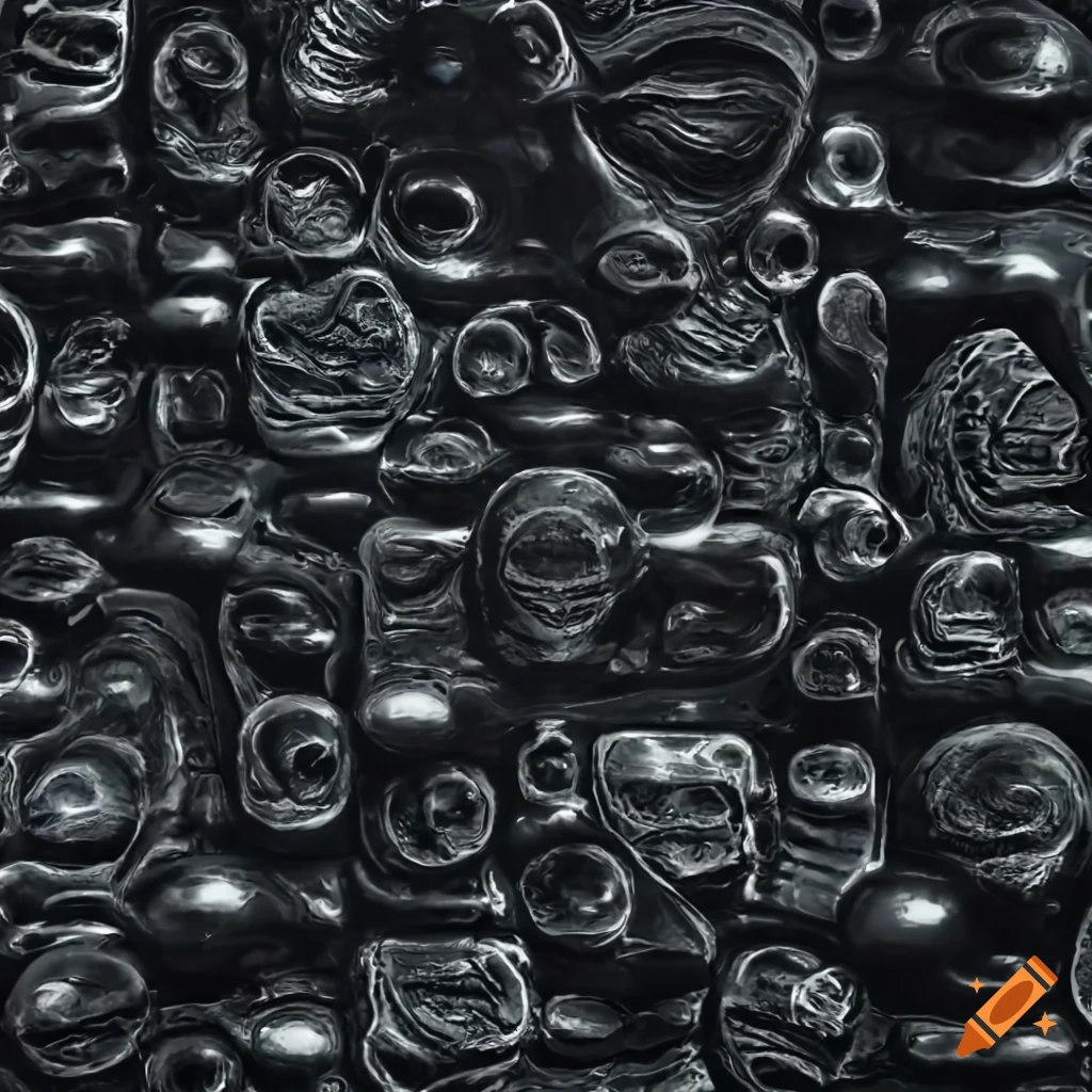 Wet and gory alien tiles in 2D Metroid game on Craiyon