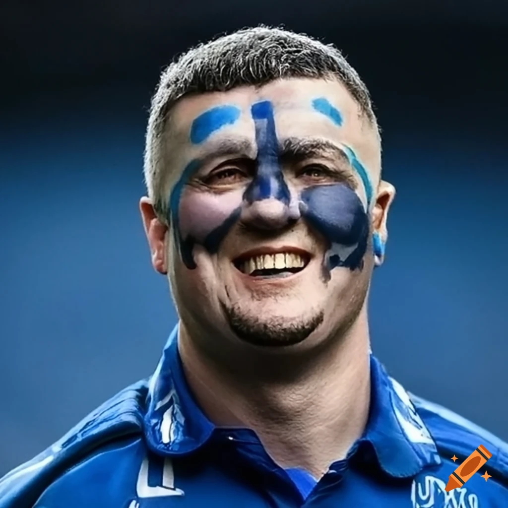 Leinster rugby supporter