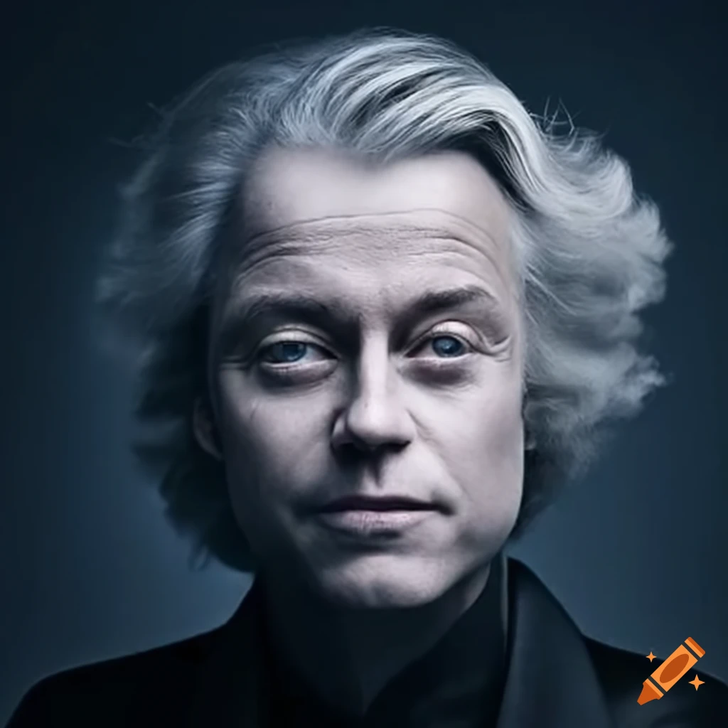 Geert wilders snow sculpture on Craiyon