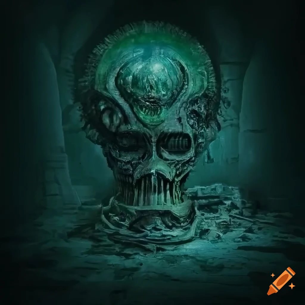 2d metroid game with h.r. giger-inspired alien on Craiyon