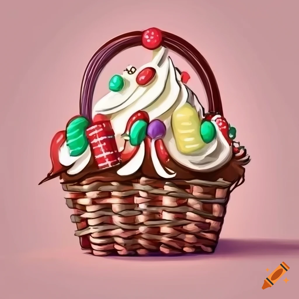 Ice Cream Themed Gift Basket Ice Cream Bar Kit | Inexpensive diy gifts ...