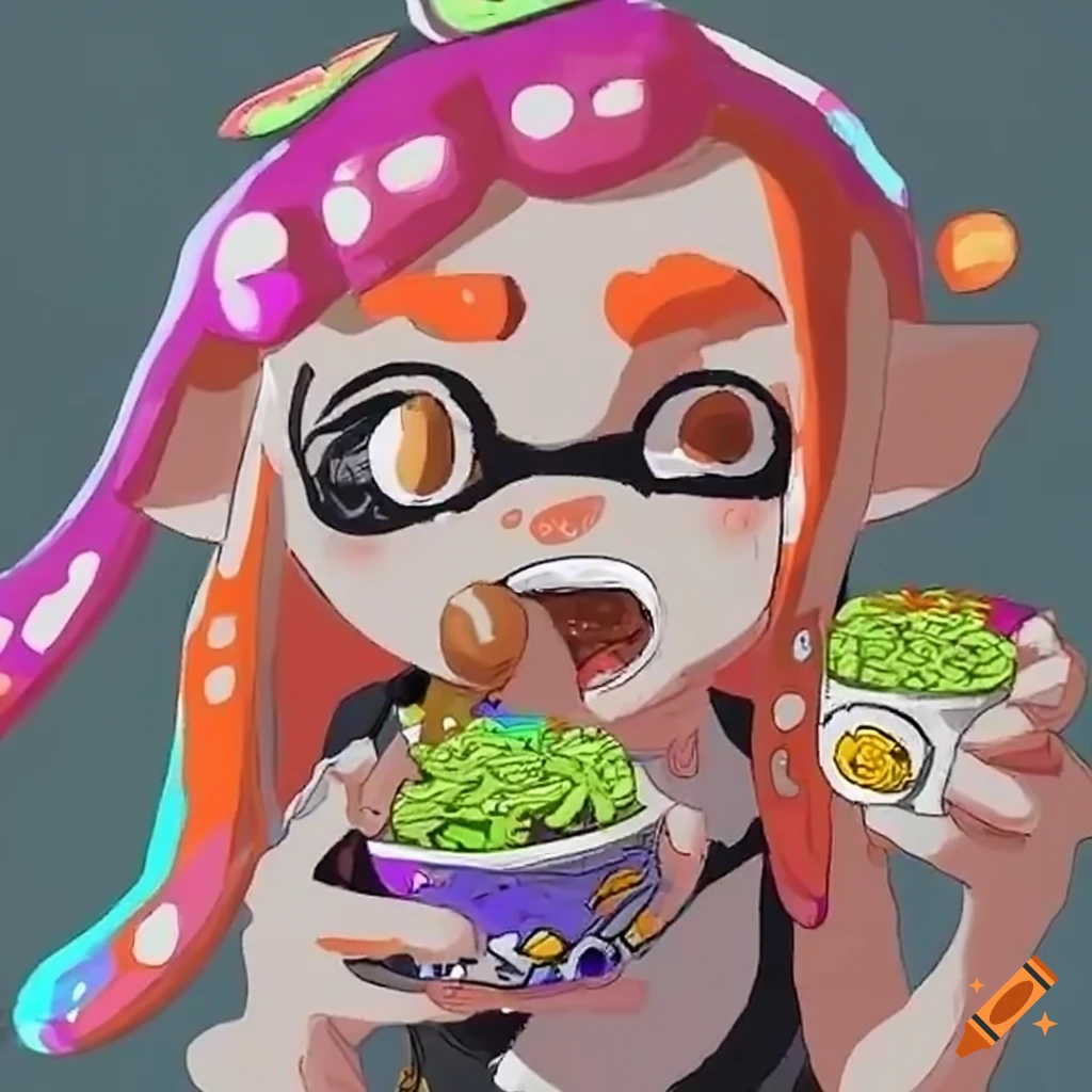 Splatoon on Craiyon