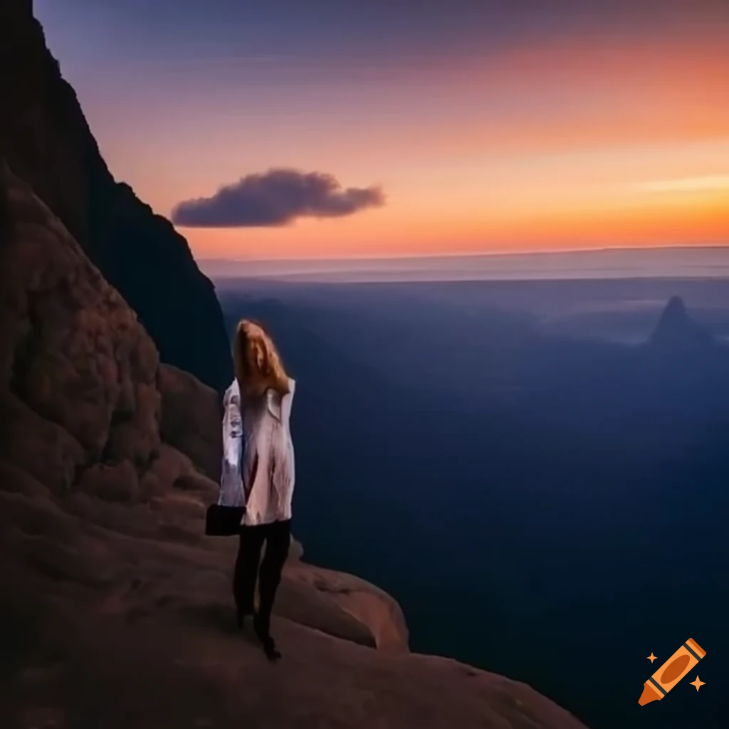 Mount ebott at sunrise on Craiyon
