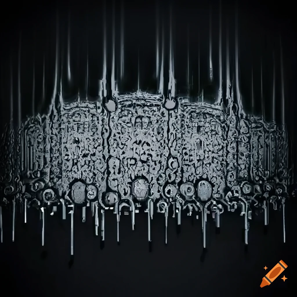 2d metroidvania game with h.r. giger inspired alien creature on Craiyon