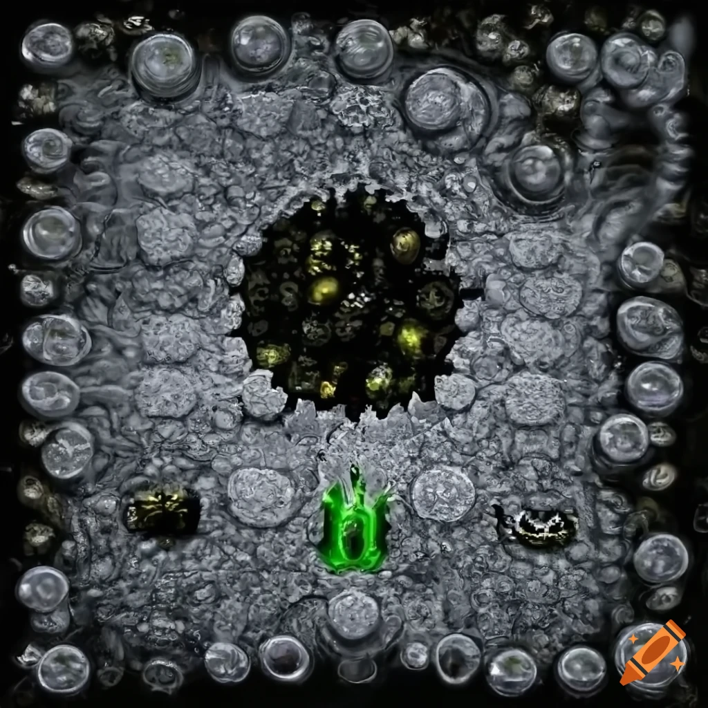 Wet and slimy alien tiles in 2d metroid game on Craiyon
