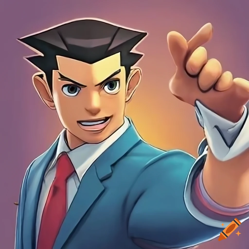 Disney pixar ace attorney poster