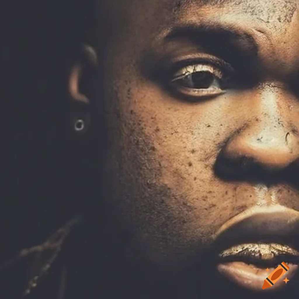 Image of a rapper with a street style on Craiyon