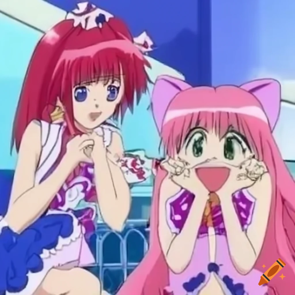 Shiny 3d heart with anime aesthetic