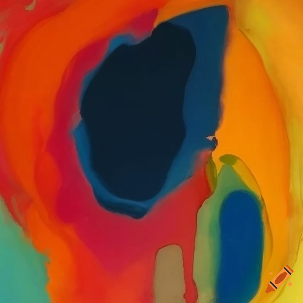 Original abstract expressionist painting