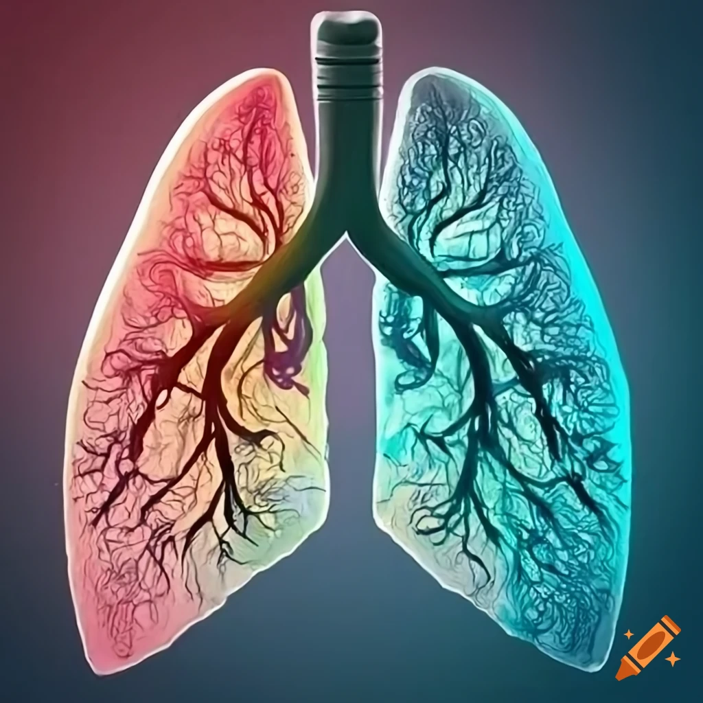 Comparison Of Healthy And Sick Lungs